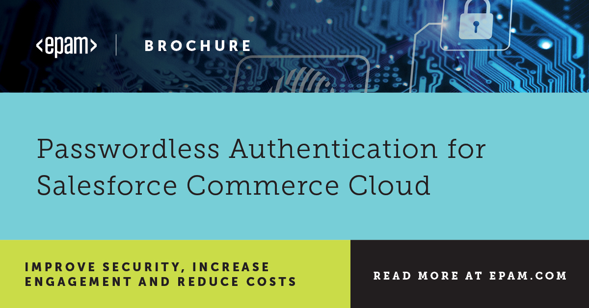 Passwordless Authentication for Salesforce Commerce Cloud | EPAM