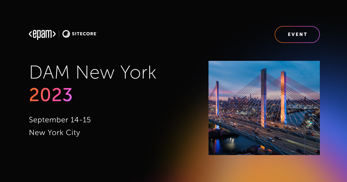 Join Us at DAM New York 2023 | EPAM