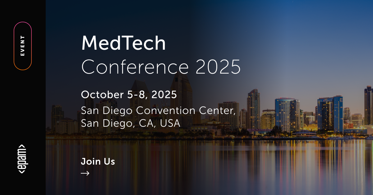Join EPAM at the MedTech Conference 2025 | EPAM