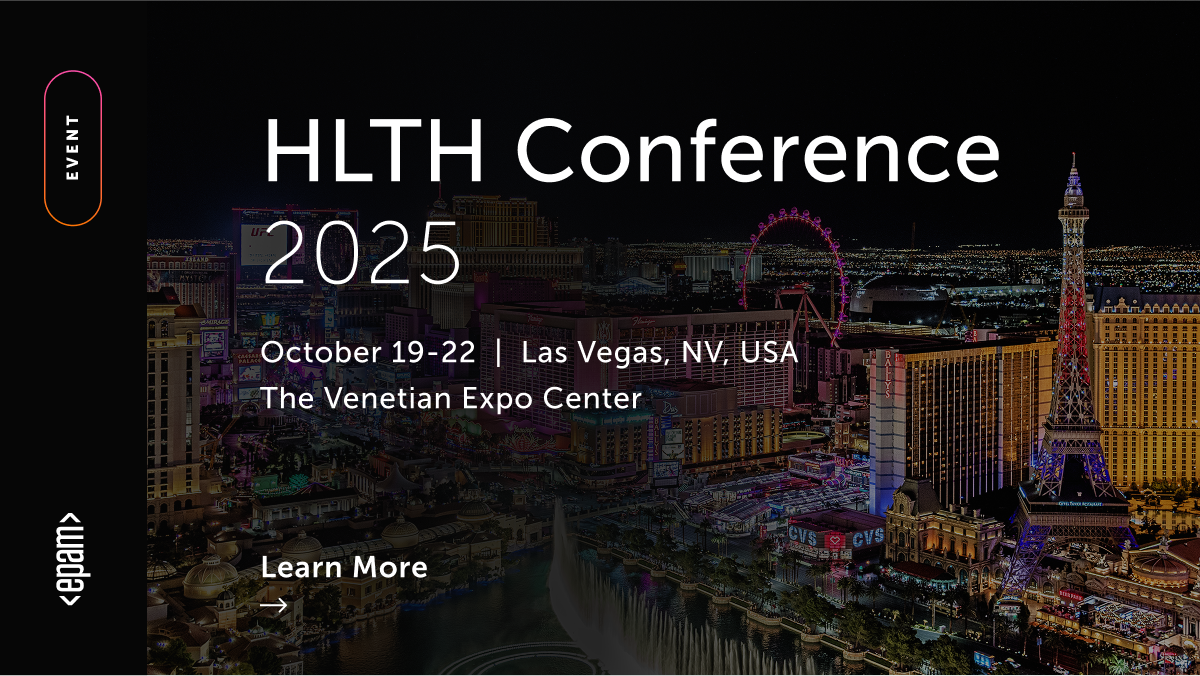 Join EPAM at the HLTH Conference 2025 | EPAM