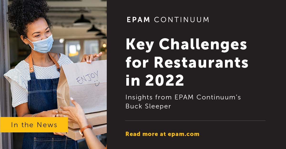 What Are Key Challenges Restaurants Will Face in 2022? | EPAM