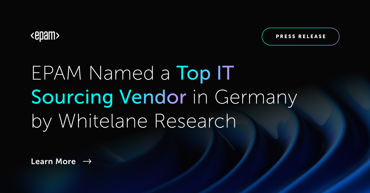 EPAM Recognized as a Top IT Sourcing Vendor in Germany | EPAM